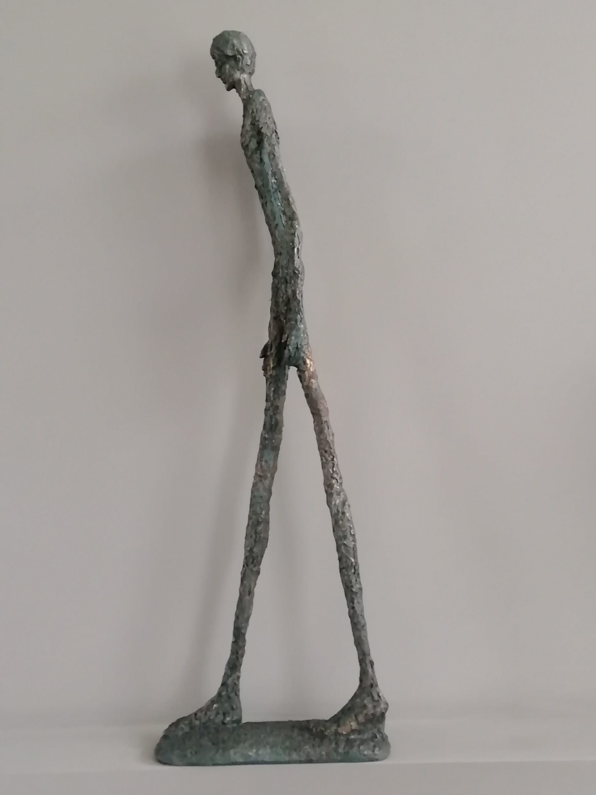Sculpture " l’homme qui marche" - Intemporel